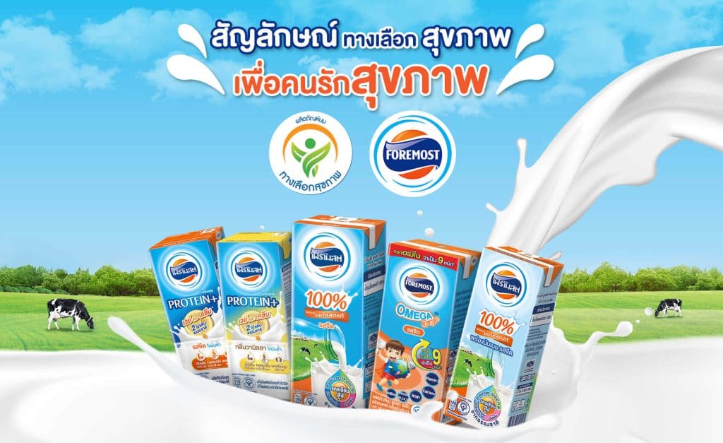 สัญลักษณ์โภชนาการ “ทางเลือกสุขภาพ” (Healthier Choice) - Foremost Thailand